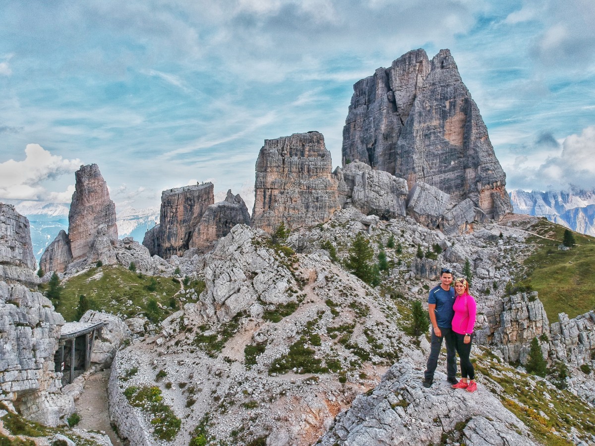 Dolomites: Cinque Torri - We wander the world